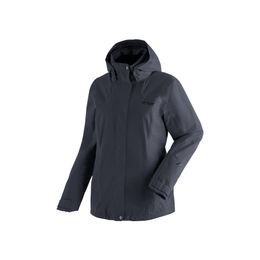 Funktionsjacke Maier Sports "Metor Therm W", Damen, Gr. 38, blau (dunkelblau), 100% Polyester, Jacken Funktionsjacke, Leicht wattiert, wasserdicht, atmungsaktiv, mit Packaway