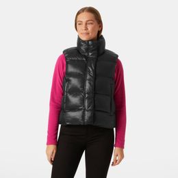 Steppweste Helly Hansen "W JADE VEST", Damen, Gr. S, schwarz, Obermaterial: 100% Polyamid. Futter: 100% Polyester. Wattierung: 100% Polyester, normal, Westen Steppweste, sportlicher Stil, mit Rei&szlig;verschluss, hochschlie&szlig;ender Kragen