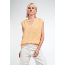 Shirtbluse Eterna "LOOSE FIT", Damen, Gr. 48, orange, 100% Viskose, normal, Blusen Shirtbluse