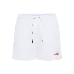 Badehose HUGO UNDERWEAR "Haiti", Herren, Gr. XXL, N-Gr, beige (natural 101), Microfaser, Obermaterial: 100% Polyamid, Badehosen Badehose, mit Markenschriftzug auf der Kordel
