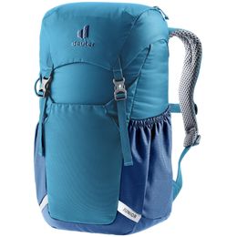 Kinderrucksack Deuter "JUNIOR 18 L", blau (wave, nightblau), Rucks&auml;cke, M&auml;dchen, B/H/T: 23cm x 41cm x 20cm, Obermaterial: 100% Polyester, Kinderrucksack, f&uuml;r Kinder und Jugendliche, mit 18 Liter Volumen, B:23cm H:41cm T:20cm