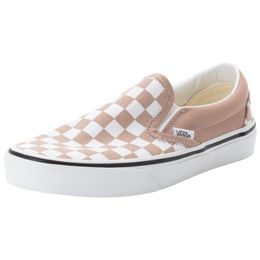 Sneaker Vans "Classic Slip-On", Damen, Gr. 36,5, e2v, color theory checkerboard warm taupe, Textil, Schuhe Sneaker, Slip-On Sneaker