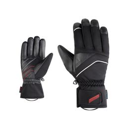 Skihandschuhe Ziener "GEFION-Z AS PR glove man", Herren, Gr. 10.5, schwarz, Materialmix, Handschuhe Skihandschuhe
