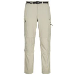 Outdoorhose DEPROC Active "KENTVILLE Full Stretch Double Zip", Herren, Gr. XXL, Normalgr&ouml;&szlig;en, beige (sand), 95% Polyester; 5% Elasthan, Hosen Outdoorhose, auch in Gro&szlig;en Gr&ouml;&szlig;en erh&auml;ltlich