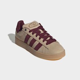 Sneaker adidas originals "CAMPUS 00S", Herren, Gr. 36, stone khaki, maroon, gum 3, Leder, Schuhe Sneaker