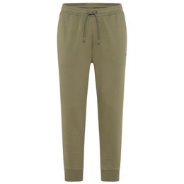 Jogginghose BOSS Green "Hadiko", Herren, Gr. 3XL, N-Gr, schwarz beige257, Web, Obermaterial: 95% Baumwolle, 5% Elasthan, regular fit lang, Hosen Jogginghose, mit Kordel