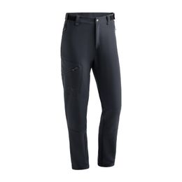 Funktionshose Maier Sports "Foidit M", Herren, Gr. 28, Kurzgr&ouml;&szlig;en, schwarz, 91% Polyester, 9% Elasthan, Hosen Funktionshose, Herren Outdoorhose, warme Winter Wanderhose, Regular Fit