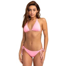 Triangel-Bikini-Top Billabong "Sol Searcher Multi Tri", Damen, Gr. XL, Cup B, pink (berry pink), Obermaterial: 86% Polyamid, 14% Elasthan;, Bikini-Oberteile Triangel-Bikini-Top