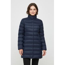 Steppmantel Only "ONLRUBY QUILTED DOWN COAT OTW", Damen, Gr. M, naval academy, Steppware, Obermaterial: 100% Nylon, unifarben, regular fit, M&auml;ntel Steppmantel