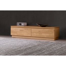 Lowboard Home Affaire, braun (eiche teilmassiv), Sideboards, Lowboard, Kommode, Breite 140 cm, teimassiv, FSC-zertifiziert