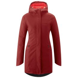 Funktionsjacke Maier Sports "Henni", Damen, Gr. 42, rot (weinrot), 100% Polyester, Jacken Funktionsjacke, Sportlicher Outdoormantel f&uuml;r Outdoor und City, leicht wattiert