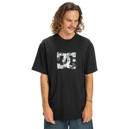 T-Shirt DC Shoes "DC Star Filled", Herren, Gr. XL, schwarz, Obermaterial: 75% Walkfrottier, 25% Walkfrottier;, Shirts T-Shirt