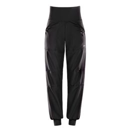 Sporthose WINSHAPE "Functional Comfort Leisure Time Trousers LEI101C", Damen, Gr. L, Normalgr&ouml;&szlig;en, schwarz, 85% Polyester, 15% Elasthan, Hosen Sporthose, High Waist, Topseller