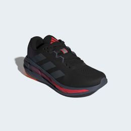Laufschuh adidas Performance "QUESTAR 3", Herren, Gr. 43, core schwarz, onix, lucid rot, Synthetik, Textil, Schuhe Laufschuh