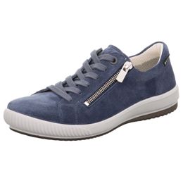 Sneaker Legero "TANARO 5.0", Damen, Gr. 39, blau, Veloursleder, unifarben, Schuhe Sneaker, Freizeitschuh, Halbschuh, Schn&uuml;rschuh mit GORE-TEX Membrane, Topseller
