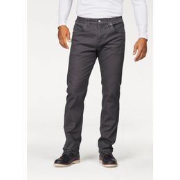 MAN'S WORLD Dehnbund-Hose MAN'S WORLD, Herren, Gr. 30, U + N + S Gr, grau (dunkelgrau), Obermaterial: 98% Baumwolle, 2% Elasthan, unifarben, bequem lang, Hosen Dehnbund-Hose, Stretch - bequem mit seitlichem Gummizug, Topseller