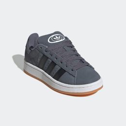 Sneaker adidas originals "CAMPUS 00S", M&auml;dchen, Gr. 38,5, wei&szlig; (onix, cloud wei&szlig;, gum 2), Leder, Synthetik, Schuhe Sneaker, f&uuml;r Kinder und Jugendliche, mit Gummilaufsohle, mit Schn&uuml;rung