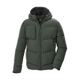 Steppjacke Killtec "KOW 255 MN QLTD JCKT", Herren, Gr. XL, olivgr&uuml;n, Obermaterial: 100% Polyester;Futter: 100% Polyester;F&uuml;llung: 100% Polyester, Jacken Steppjacke, Wasserabweisende Herrenjacke mit reflektierenden Elementen