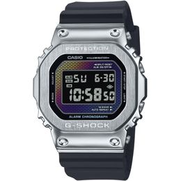 Chronograph Casio G-SHOCK, schwarz (schwarz, bunt), Armbanduhren, Herren, Chronograph, Quarzuhr, Armbanduhr, Herrenuhr,digital,bis 20bar wasserd.Resinarmband