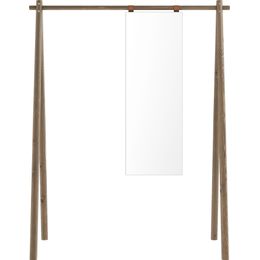 Garderobenst&auml;nder Karup Design "Hongi", braun (carob braun), B:150cm H:177cm T:74cm, Massivholz, Garderobenst&auml;nder, Garderobenst&auml;nder, Aus FSC-zertifiziertem Kiefernholz, 75 cm breit
