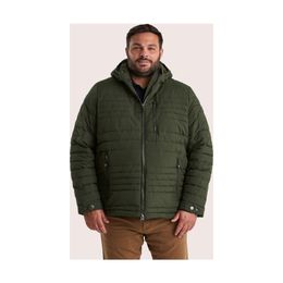 Steppjacke STOY "STW 16 MN QLTD JCKT", Herren, Gr. 5XL, gr&uuml;n (olivgr&uuml;n), Obermaterial: 100% Polyester;Futter: 100% Polyester;F&uuml;llung: 100% Polyester, Jacken Steppjacke, Atmungsaktive, wasserabweisende Steppjacke mit abzippbarer Kapuze