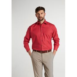 Langarmhemd Eterna "COMFORT FIT", Herren, Gr. 49, Normalgr&ouml;&szlig;en, rot, 100% Baumwolle, normal, Manschette, Hemden Langarmhemd, NON IRON (b&uuml;gelfrei)