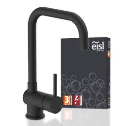 EISL&reg; Sp&uuml;ltischarmatur EISL "Futura", schwarz, B:11,2cm H:31,9cm T:25,9cm, Kunststoff, Messing, Armaturen, Sp&uuml;ltischarmatur, Niederdruck Armatur, 360 schwenkb. Wasserhahn mit Energiesparfunktion