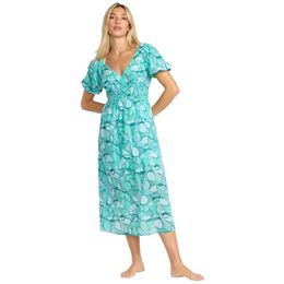 Sommerkleid Billabong "Go Coastal", Damen, Gr. M, US-Gr&ouml;&szlig;en, blau bird, Obermaterial: 100% Walkfrottier;, Kleider Sommerkleid