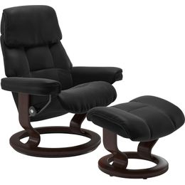 Relaxsessel stressless "Ruby", schwarz (schwarz paloma), B:74cm H:97cm T:74cm, Leder PALOMA: Paloma ist ein durchgef&auml;rbtes Semianilin-M&ouml;belleder mit nat&uuml;rlicher Narbung. Es wurde mit einer leichten Oberfl&auml;chenbehandlung versehen, um es best&auml;ndiger zu machen. Paloma ist weich im Griff und hat eine warme Ausstrahlung. Es ist atmungsaktiv und feuchtigkeitsabsorbierend. Paloma wird besonders von all j