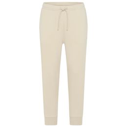 Jogginghose BOSS Green "Hadiko", Herren, Gr. L, N-Gr, light beige272, Web, Obermaterial: 95% Baumwolle, 5% Elasthan, regular fit lang, Hosen Jogginghose, mit Kordel
