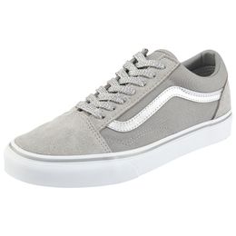 Sneaker Vans "Old Skool", Damen, Gr. 36, grau, Leder, Textil, Schuhe Sneaker, Topseller