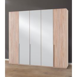 Kleiderschrank wimex "New York", braun (struktureichefarben hell), B:225cm H:234cm T:58cm, Schr&auml;nke, Kleiderschrank