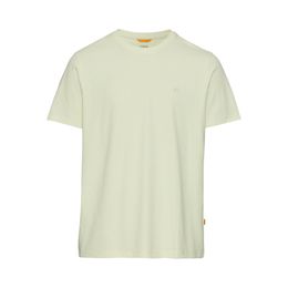 T-Shirt Camel Active, Herren, Gr. XL, pale mint, Jersey, Obermaterial: 100% Baumwolle, bestickt, unifarben, normal h&uuml;ftbedeckend, Rundhals, Shirts T-Shirt, mit Logo-Stickerei