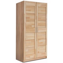 Dreht&uuml;renschrank OTTO HOME "Triest", beige (kernbuche), B:97cm H:200cm T:60cm, Schr&auml;nke, Dreht&uuml;renschrank, teilmassiv, FSC-zertifizierte Buche
