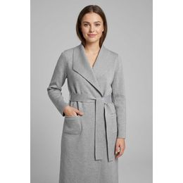 Kurzmantel Vila "VIJUICE COAT - NOOS", Damen, Gr. XS, light grau melange, Web, Obermaterial: 80% Polyester, 10% Polyacryl, 10% Viskose, unifarben, regular fit knielang, V-Ausschnitt, M&auml;ntel Kurzmantel