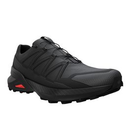 Laufschuh Salomon "SPEEDCROSS PEAK GORE-TEX", Damen, Gr. 47, schwarz, Synthetik, Textil, Schuhe Laufschuh, wasserdicht