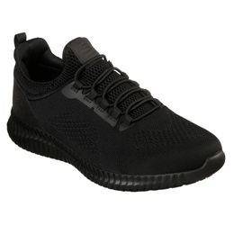 Berufsschuh Skechers "CESSNOCK" Gr. 41, schwarz, 41, Lederimitat, Textil, Schuhe, Berufsschuh, Schn&uuml;rschuh f&uuml;r Gastronomie,Pflege mit stretch bungee Schnellschn&uuml;rung