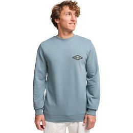 Sweatshirt Billabong "Foundation", Herren, Gr. XL, blau, Obermaterial: 55% Walkfrottier, 25% Walkfrottier, 20% Microfaser;, Sweatshirts Sweatshirt