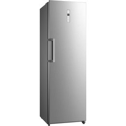 Hanseatic Gefrierschrank "HGS18560CNFCI", Energieeffizienz: C, silber (silberfarben), B:59,5cm H:185cm T:64,4cm, Gefrierschr&auml;nke, Gefrierschrank umstellbar auf K&uuml;hlen mit nur einem Knopfdruck, NoFrost, Gefrierschrank