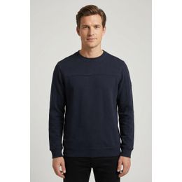 Sweater Camel Active, Herren, Gr. M, night blau, Sweatware, Obermaterial: 100% Baumwolle, unifarben, normal h&uuml;ftbedeckend, Rundhals, Sweatshirts Sweater, mit Rundhals