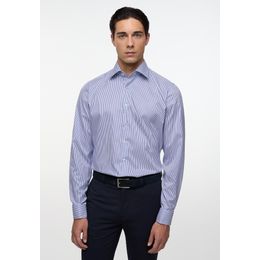 Langarmhemd Eterna "SLIM FIT", Herren, Gr. 38, Normalgr&ouml;&szlig;en, himmelblau, Twill, 100% Baumwolle, schmal, Umschlagmanschette, Hemden Langarmhemd, NON IRON (b&uuml;gelfrei)