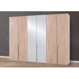 Kleiderschrank wimex "New York", braun (struktureichefarben hell), B:270cm H:234cm T:58cm, Schr&auml;nke, Kleiderschrank
