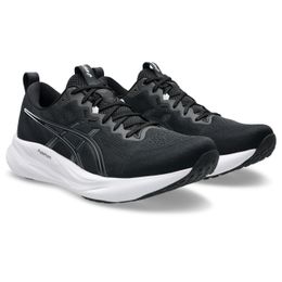 Laufschuh asics "GEL-PULSE 16", Herren, Gr. 45, schwarz (schwarz, schwarz), Textil, Schuhe Laufschuh, Topseller