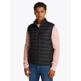 Steppweste Tommy Hilfiger "CORE PACKABLE RECYCLED VEST", Herren, Gr. XXL, schwarz, Web, Obermaterial: 100% Nylon, Westen Steppweste