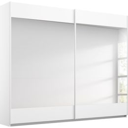 Schwebet&uuml;renschrank Rauch "Kleiderschrank Schrank Garderobe W&auml;scheschrank Ankleide MALIBU", wei&szlig; (alpinwei&szlig;), B:226cm H:210cm T:62cm, Holzwerkstoff, Schr&auml;nke, Schwebet&uuml;renschrank, mit gro&szlig;fl&auml;chigen T&uuml;ren, gro&szlig;z&uuml;giger Stauraum MADE IN GERMANY