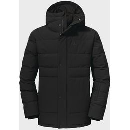 Sch&ouml;ffel Outdoorjacke SCH&Ouml;FFEL "Ins. Jacket Eastcliff M", Herren, Gr. 58, schwarz (9990, schwarz), Oberstoff : 100% Polyester (Membran: Polyurethan) Futter : 100% Polyester F&uuml;llung : 100% Polyester, regular fit, hoch geschlossener Ausschnitt, Jacken Outdoorjacke