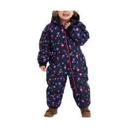 Schneeoverall Killtec "Karter Mini", M&auml;dchen, Gr. 86/92, Normalgr&ouml;&szlig;en, blau (navy), Obermaterial: 100% Polyester;Futter: 100% Polyester;F&uuml;llung: 100% Polyester, Overalls Schneeoverall, Schneeanzug: wasserabweisend, winddicht, warm, leicht anzuziehen