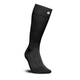Sportsocken Bauerfeind "SPORTS RECOVERY COMPRESSION SOCKS", Damen, Gr. 35-40, schwarz, xl, Obermaterial: 75% Polyamid, 25% Elasthan, Socken Sportsocken, mit Kompression zur Regeneration, sportlicher Stil