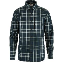 Fj&auml;llr&auml;ven Fj&auml;llr&auml;ven Abisko Hike LS Herren Wanderhemd dunkelblau L - Herrenshirts, -hemden & -pullover