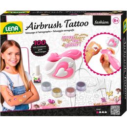 Kreativset LENA "Airbrush Tattoo Studio", bunt, Kreativsets, Kinder, Kunststoff, Kreativset